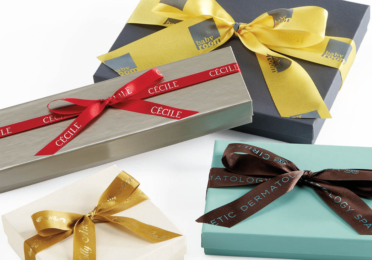 CUSTOM PRINTED RIBBON - Packaging Specialties